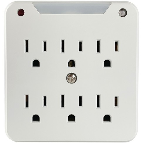 Stanley Tools Surgepro 750-joules Surge Suppression Night-light Wall ...