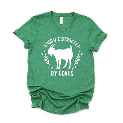 Simply Sage Market Women's Easily Distracted By Goats Short Sleeve ...