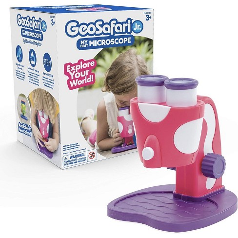 Educational Insights Geosafari Jr. My First Microscope - Pink : Target