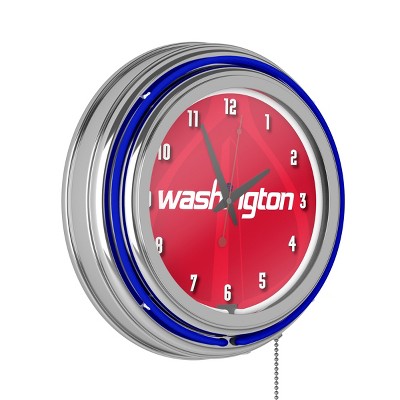 Memphis Grizzlies Fade Retro Neon Wall Clock : Target