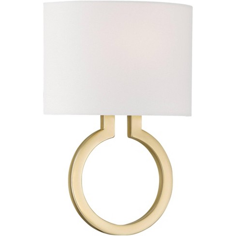 Possini Euro Design Possini Euro Titus 14 3/4" High Painted Gold Wall ...