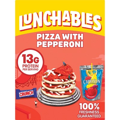Lunchables Pizza With Pepperoni - 10.7oz : Target