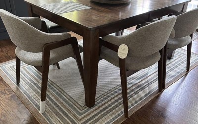 Ingleside Open Back Upholstered Wood Frame Dining Chair - Threshold ...