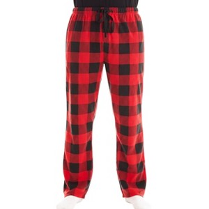 #followme Polar Fleece Pajama Pants for Men Sleepwear PJs (Buffalo ...