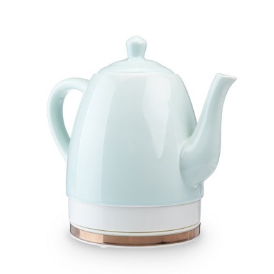 Pinky Up Noelle 1.5 L Ceramic Electric Tea Kettle, Mint, Rose Gold ...