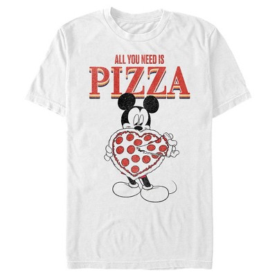 Men's Design By Humans Pizza Snack By Radiomode T-shirt - White - Small ...