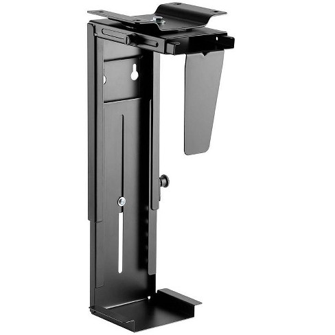 Monoprice Computer Case Cpu Tower Holder, Adjustable Under Desk Mount ...