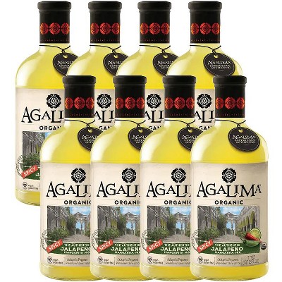 Agalima Organic Authentic 8 Pack Jalapeño Margarita Mix - All Natural ...