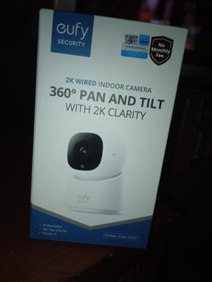 Eufy Security Indoor Cam C220, 2k Pan And Tilt Security Camera, Wi-fi ...