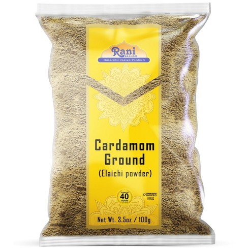 Cardamom (elachi) Powder - 3.5oz (100g) - Rani Brand Authentic Indian ...