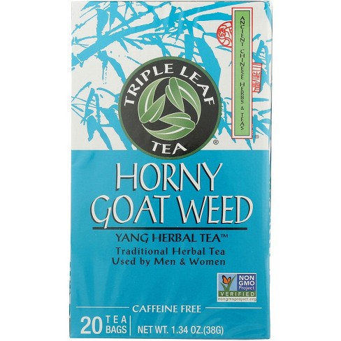Triple Leaf Tea Horny Goat Weed Tea : Target