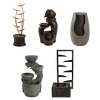 Nature Spring Concrete Pot Outdoor Water Fountain : Target