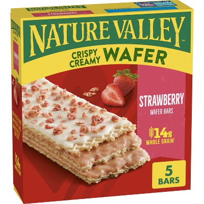 Nature Valley Crispy Creamy Strawberry Bars - 6.5oz : Target