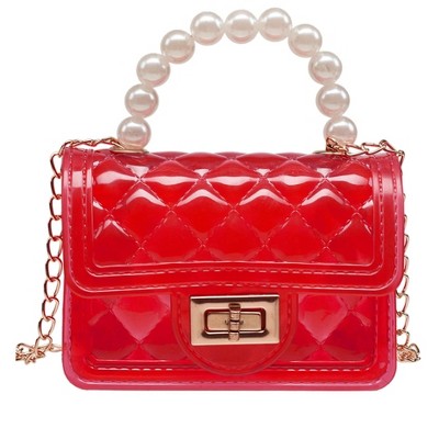 Willow & Ruby Kid's Mini Quilted Glitter Bag - Crossbody Purse For ...