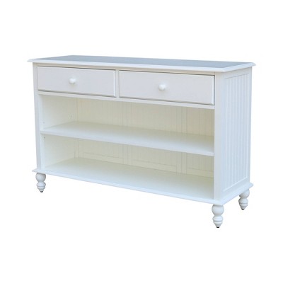 Hampton Console Table White - International Concepts : Target