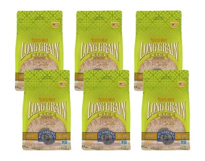 Lundberg Organic Long Grain Brown Rice - 25 Lb : Target