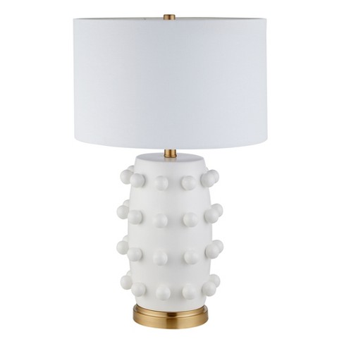 Hampton & Thyme 26" Tall Ceramic Table Lamp With Fabric Shade Matte ...