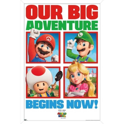 Trends International The Super Mario Bros. Movie - Brooklyn Key Art ...