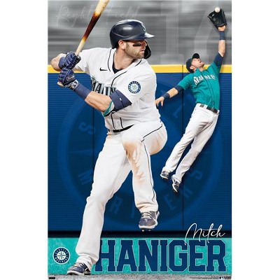 Trends International MLB Seattle Mariners - Mitch Haniger 22 Framed ...