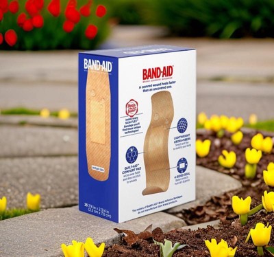 Band-aid Tough Strips Heavy Duty Super Stick Adhesive Bandages - 60ct ...