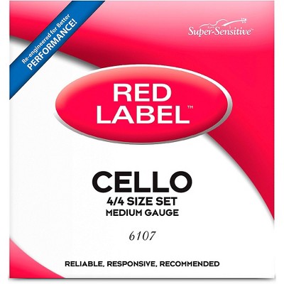 Thomastik Alphayue Series Cello String Set 4/4 Size, Medium : Target