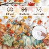 Soft Lightweight Colorful Pumpkin Printed Bedding Set Queen Size with 2 ...