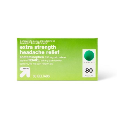 Acetaminophen Tension Headache Coated Caplets- 100ct - Up & Up™ : Target
