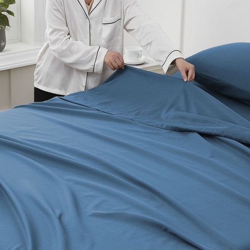 Flat Sheet Only- Ultra Soft Microfiber Top Sheet By Sweet Home ...