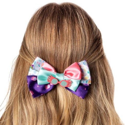 Harry Potter Luna Lovegood Glasses Hair Bow Hair Accessories ...