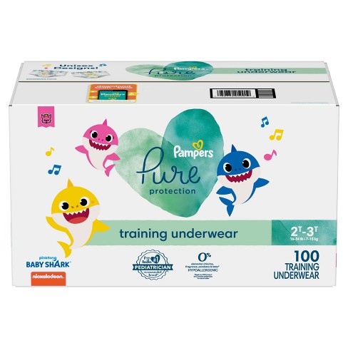 Pampers Pure Protection Training Underwear - Baby Shark - (select Size ...