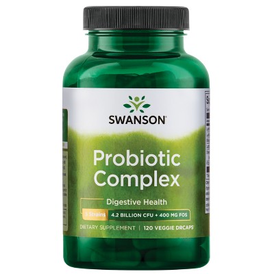 Swanson Probiotic+ Prebiotic Fiber 500 Million Cfu 60 Veg Caps : Target