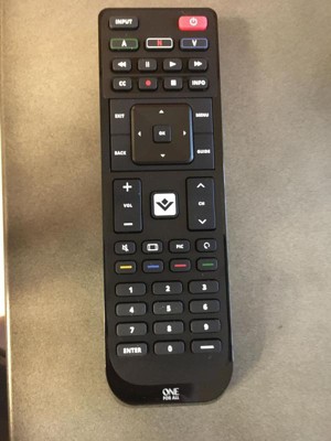 One For All® Replacement Remote For Vizio® Tvs In Black : Target