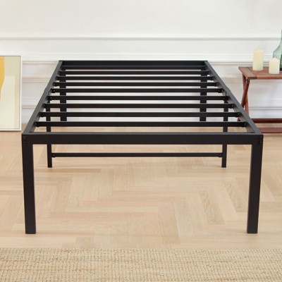 Lusimo 18 Inch Twin XL Bed Frame Easy Assembly Metal Platform Bed with ...