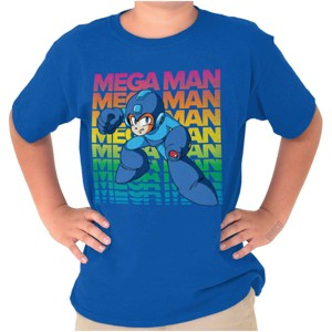 Mega Man 90s Anime Cartoon Character Crewneck T Shirts Boy Girl ...