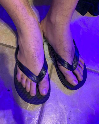 Men's Brent Flip Flop Sandals - Goodfellow & Co™ Black : Target