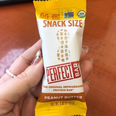 Perfect Bar Peanut Butter Snack Size Protein Bars - 7oz/8ct : Target