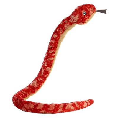 Aurora Snake 50" Red Corn Snake Red Stuffed Animal : Target