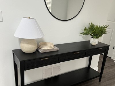 East Bluff Woven Drawer Console Table - Threshold™ Designed With Studio Mcgee : Target