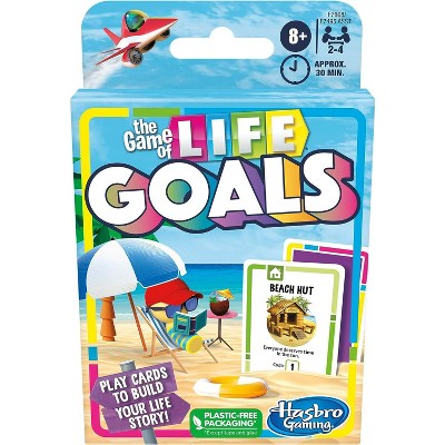 The Game Of Life Goals Game, Quick-playing Card Game For 2-4 Players ...