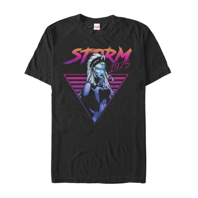 Men's Marvel X-men Retro Storm T-shirt - Black - Large : Target