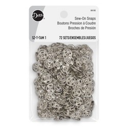 Dritz 12ct Snaps Magnetic Square Nickel : Target