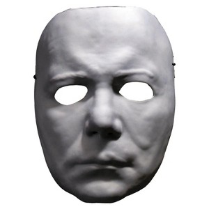 Adults Halloween II Michael Myers Vacuform Plastic Mask - One Size : Target