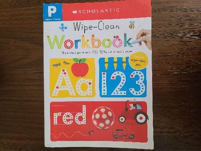 Wipe Clean Workbooks, Pre-kindergarten ( Scholastic Early Learners ...