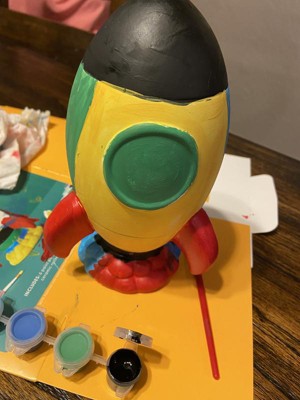 Paint-your-own Ceramic Rocket Ship Kit - Mondo Llama™ : Target