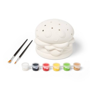 Summer Craft Lit Ceramic Burger Painting Activity Kit - Mondo Llama ...