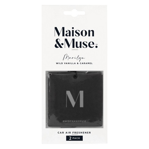 Maison&muse 2pk Car Air Fresheners Wild Vanilla And Caramel : Target