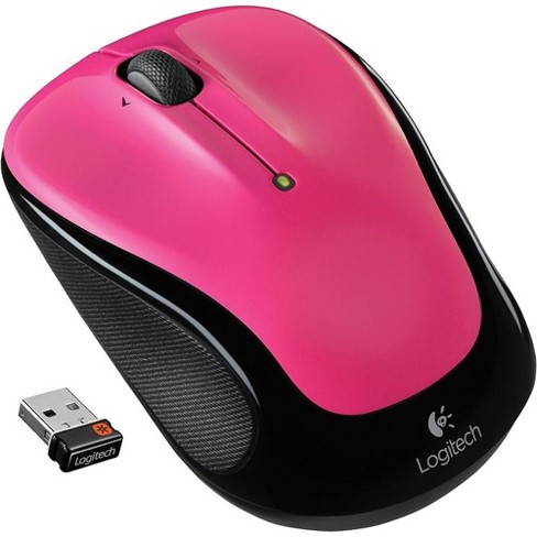 Logitech M325 Wireless Mouse Brilliant Rose Target