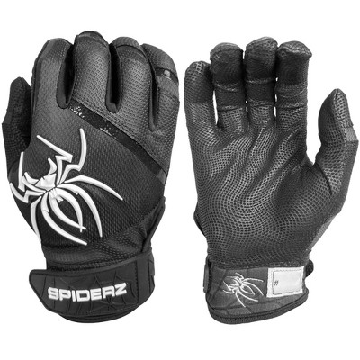 Spiderz Pro Baseball Batting Gloves 2xl Black | White : Target