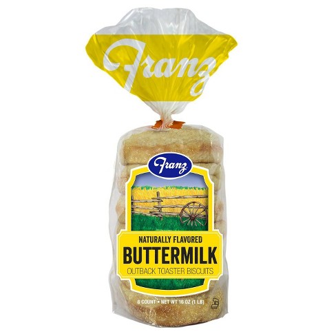 Franz Original Buttermilk Toaster Biscuit Muffins - 6ct : Target