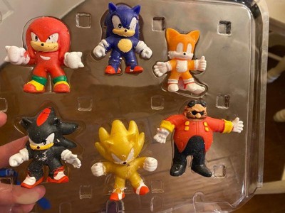 Goo Jit Zu Sonic The Hedgehog Super Squishy Mini Figure Set - 6pk : Target
